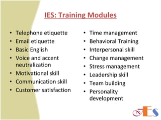 Ies Ppt | PPT