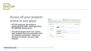 IES TaP - Award Winning BREEAM Project Management | PDF
