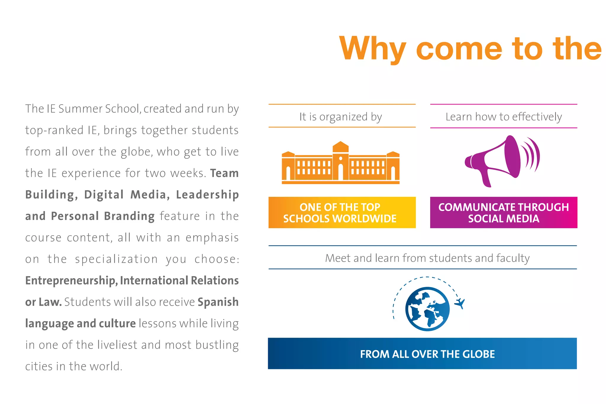 IE Summer School 2014 | PPT
