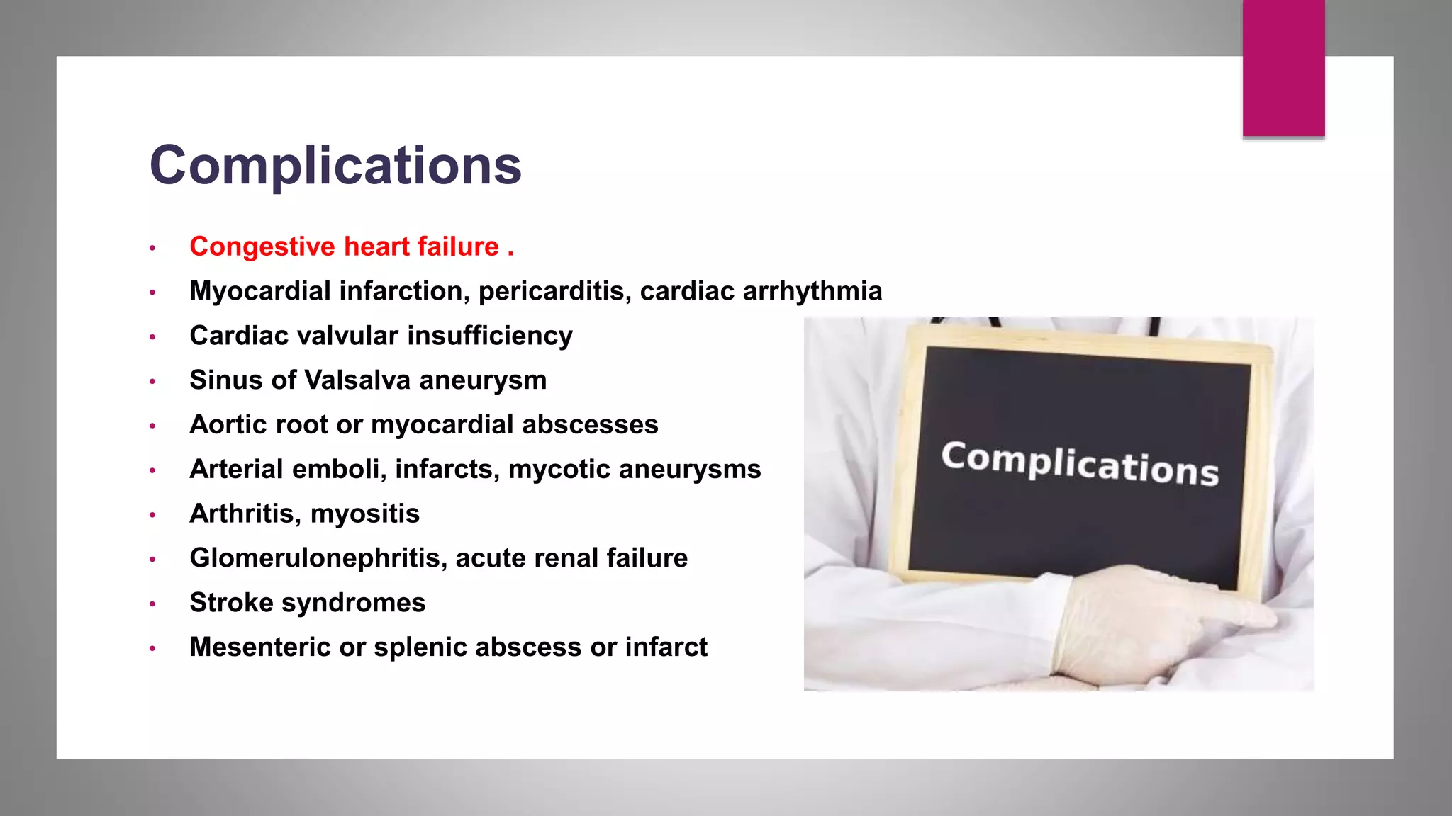 Infective Endocarditis - Indications of Surgery | PPTX