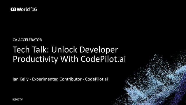Tech Talk: Unlock Developer Productivity with CodePilot.ai