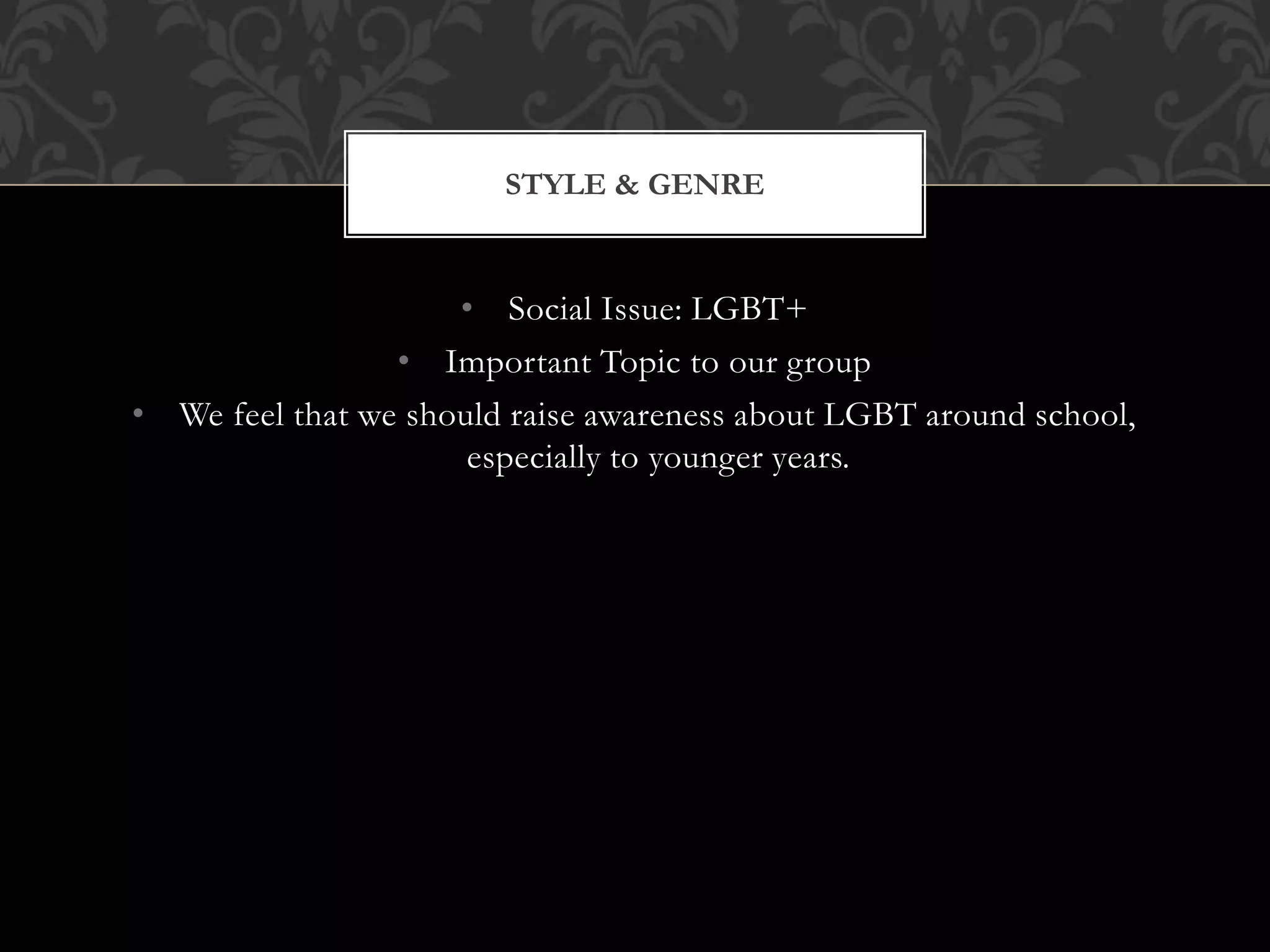 LGBT+ Project Ideas | PPTX