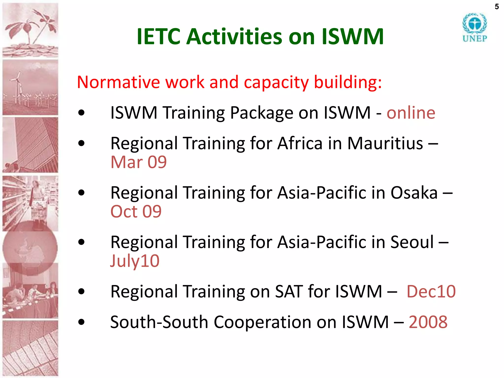 Ietc waste management activities | PPT