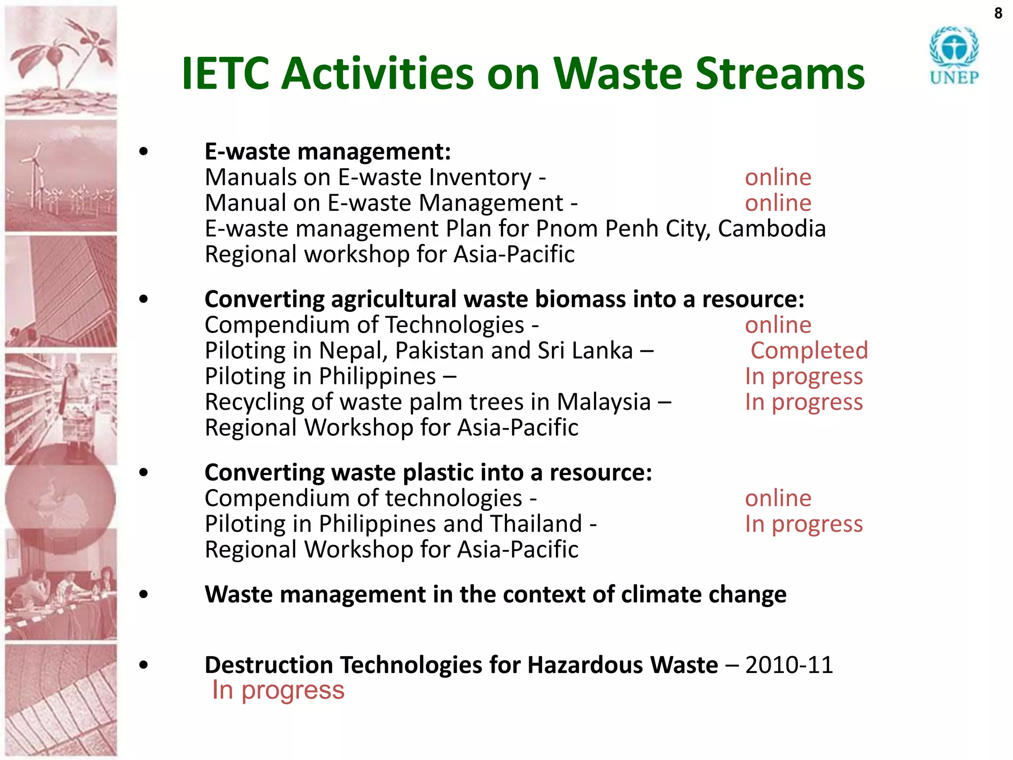 Ietc waste management activities | PPT