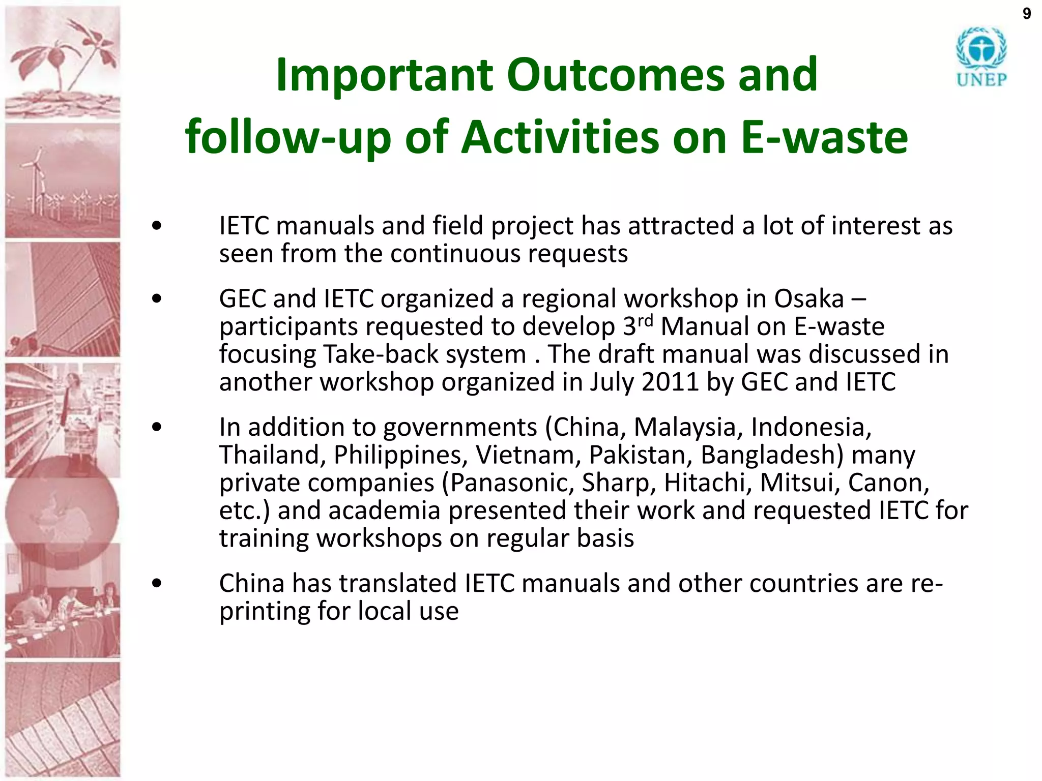 Ietc waste management activities | PPT