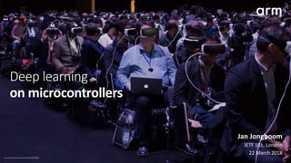 Deep learning on microcontrollers - IETF 101 - T2TRG | PPT