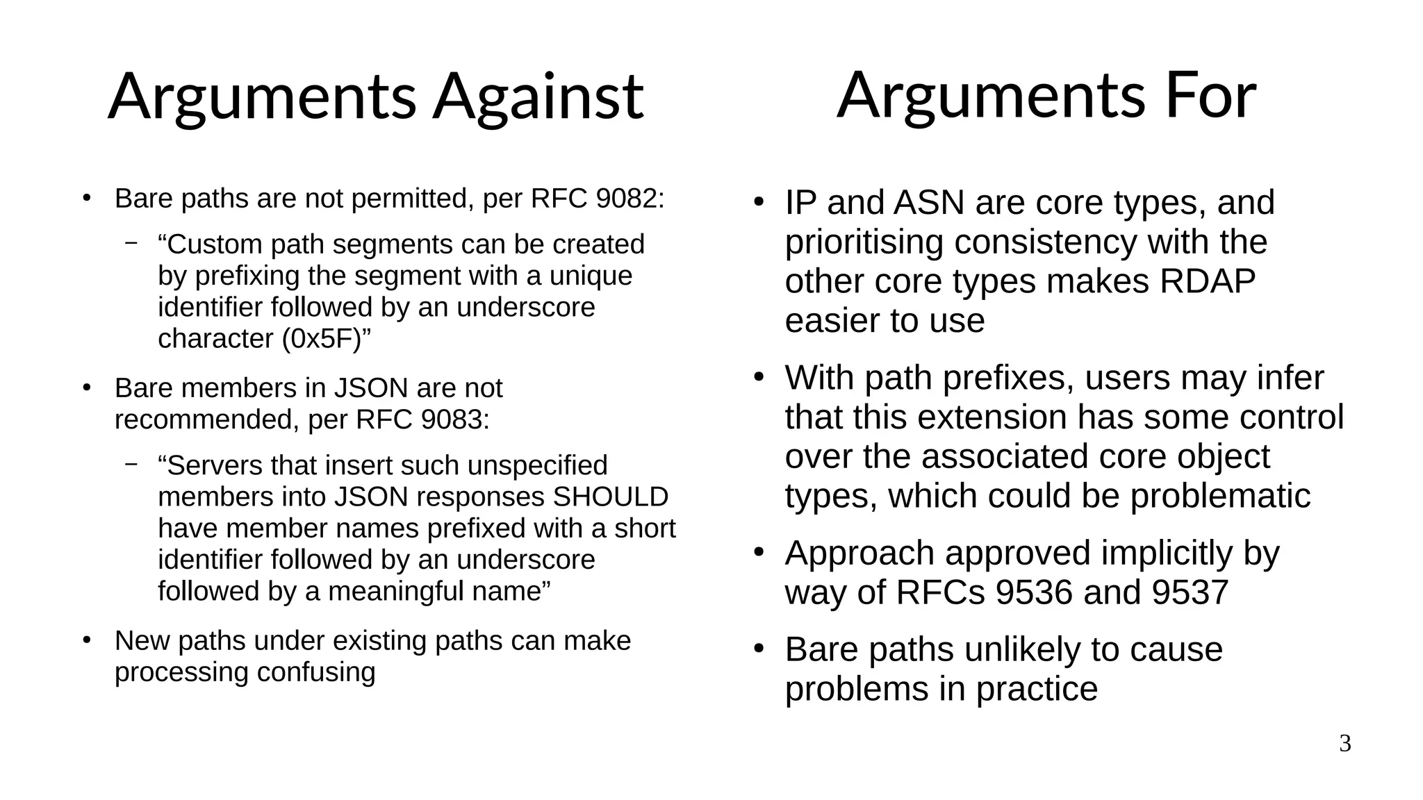 RDAP Extension Identifiers, presented by Tom Harrison at IETF 121 | PDF ...