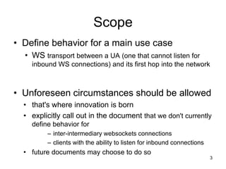 IETF83 - SIP over Websockets | PPT
