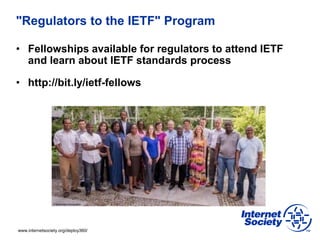 IETF Update: Making the Internet Work Better | PPT
