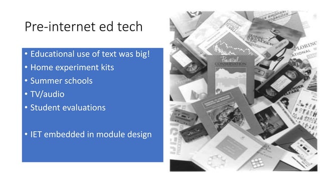 (brief) history of IET | PPT