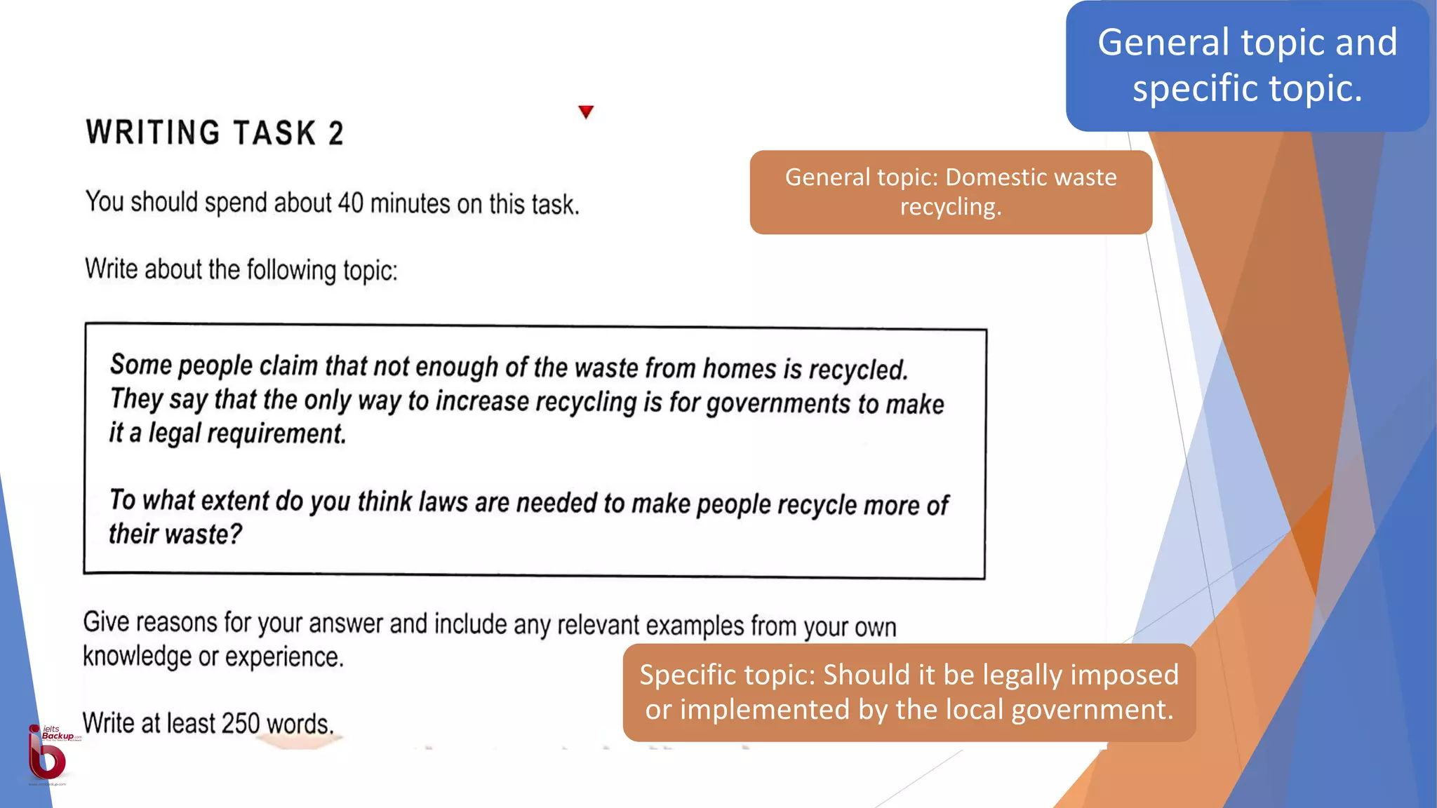 IETLS Writing Task 2 - How to Correctly Analyse Writing Task 2 ...