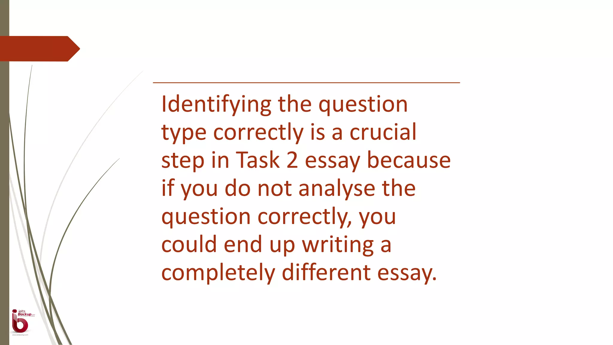 IETLS Writing Task 2 - Question Types | PPTX