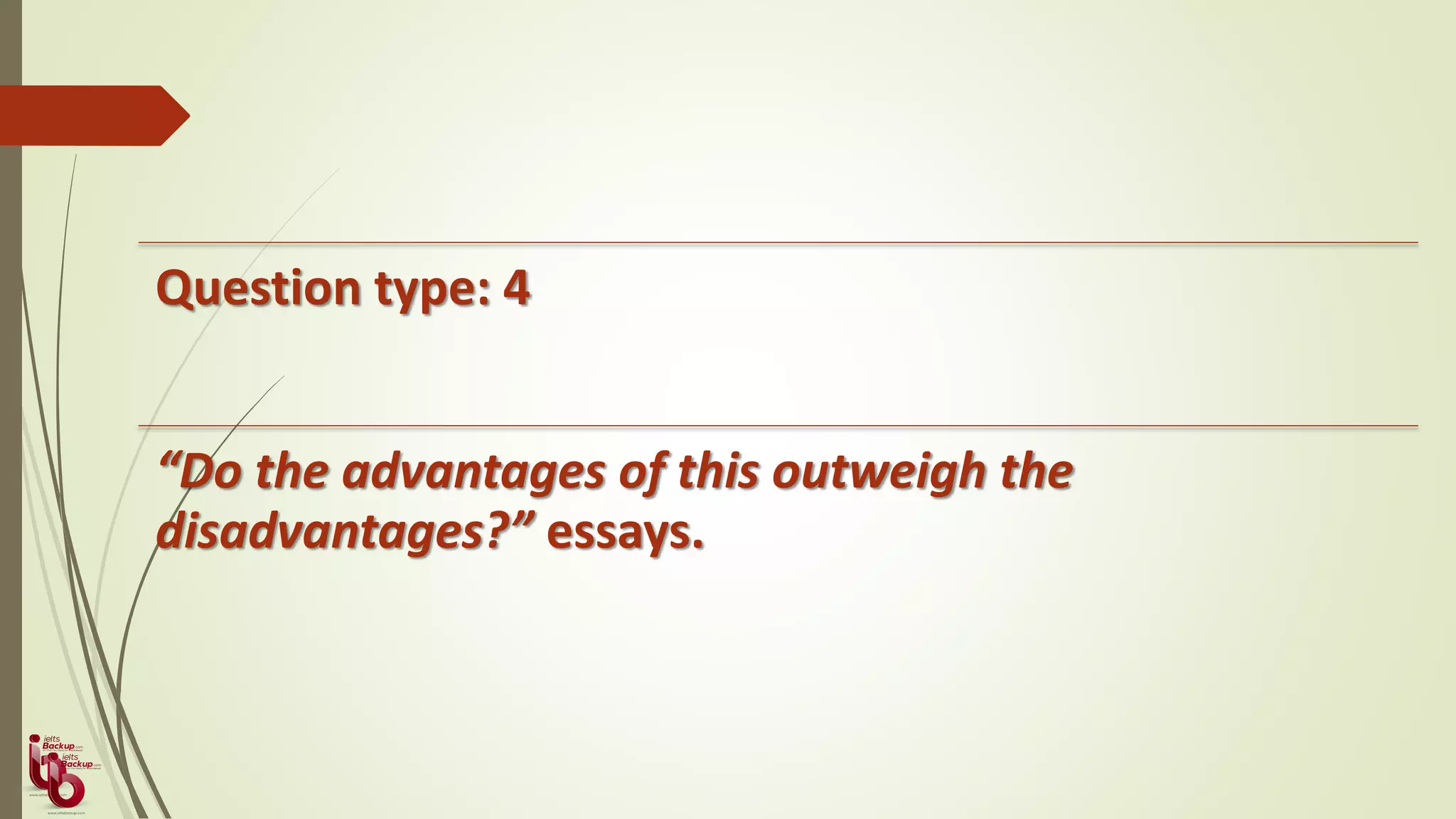 IETLS Writing Task 2 - Question Types | PPTX