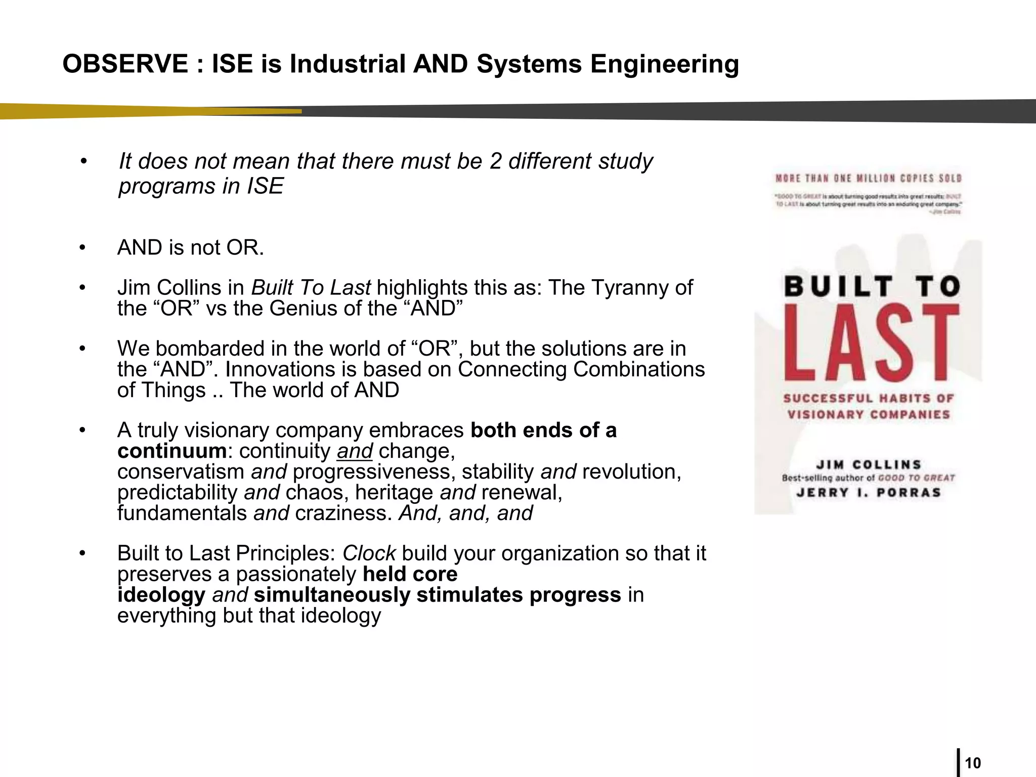 Why Systems Engineering in Industrial and Systems Engineering | PPTX