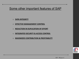 SAP in PRECOT MERIDIAN Ltd. | PPTX