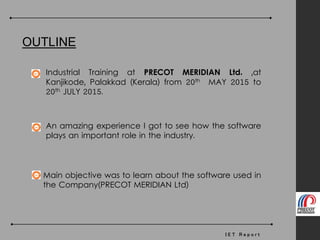 SAP in PRECOT MERIDIAN Ltd. | PPTX