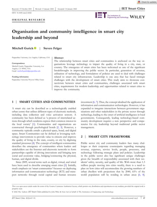 IET Smart Cities - 2022 - Gurick.pdf | Internet | Computing