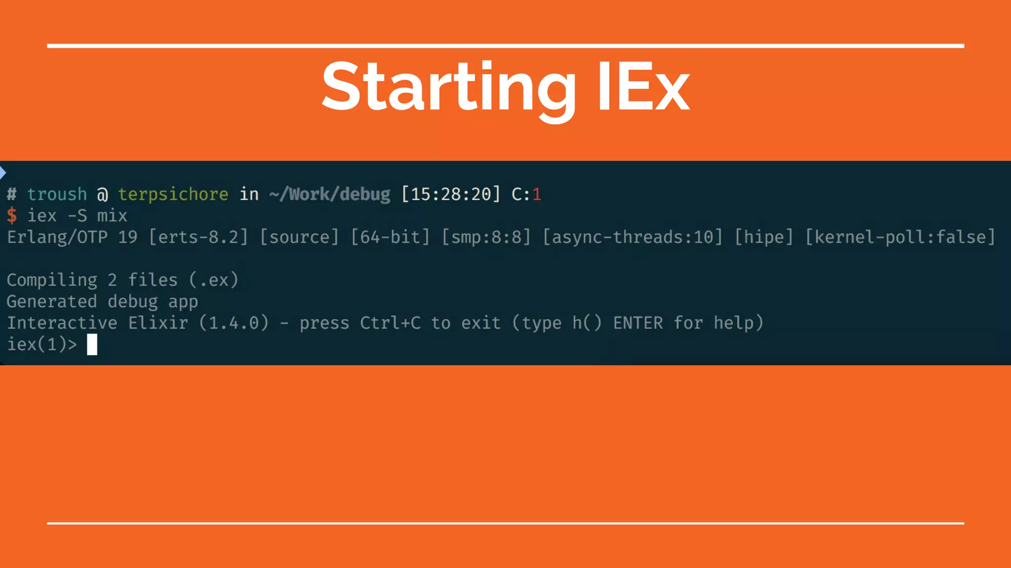 Alex Troush - IEx Cheat Sheet | PDF