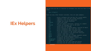 Alex Troush - IEx Cheat Sheet | PDF