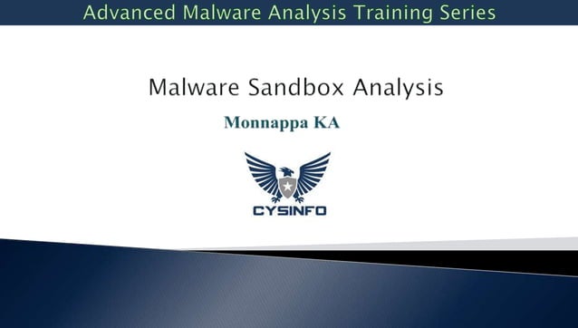 Advanced malware analysis training session6 malware sandbox analysis | PPTX | Operating Systems ...