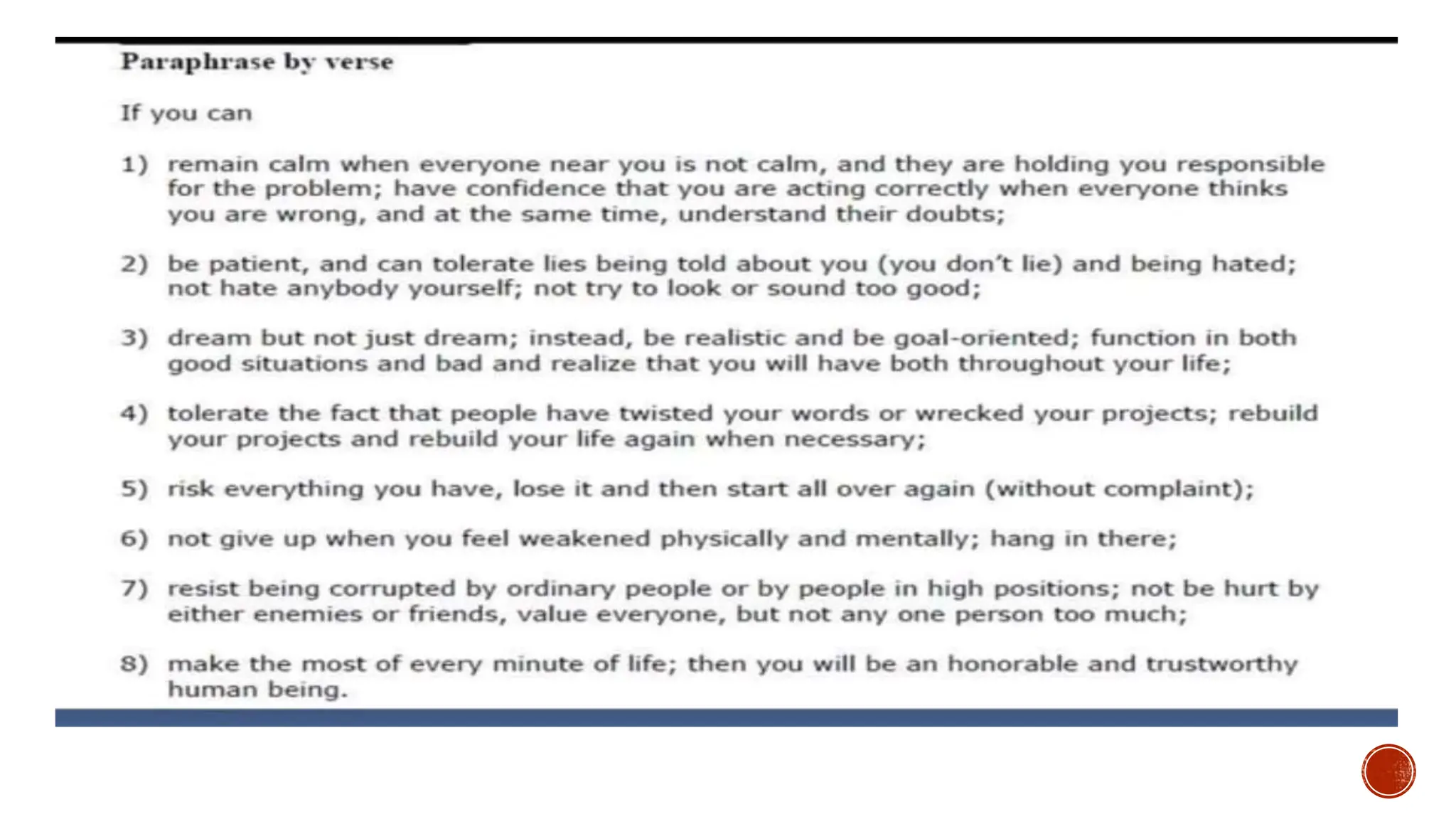 If poem by Rudyard Kipling MYP 1-didactic poetry | PPTX | Poetry ...