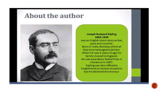 If poem by Rudyard Kipling MYP 1-didactic poetry | PPTX | Poetry ...