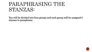 If poem by Rudyard Kipling MYP 1-didactic poetry | PPTX | Poetry ...
