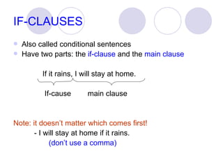 If clauses | PPT