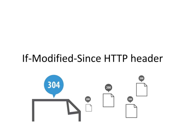 IF MODIFIED SINCE HTTP HEADER | PPT