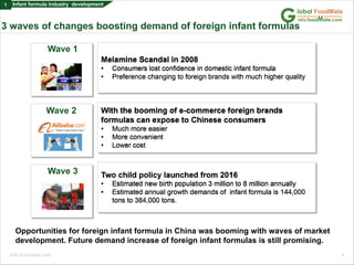 Process guidelines for foreign companies exporting infant formula to ...