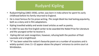If - Rudyard Kipling | PPT