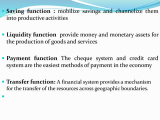 FINANCIAL SYSTEM | PPTX