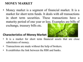 Money Market | PPT