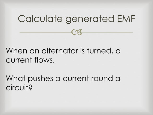 3. outcome 3.2 apply feming's right hand rule | PPTX
