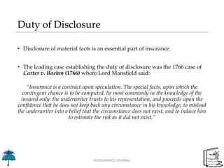 Insurance Underwriting Process chapter 1 material fact | PDF