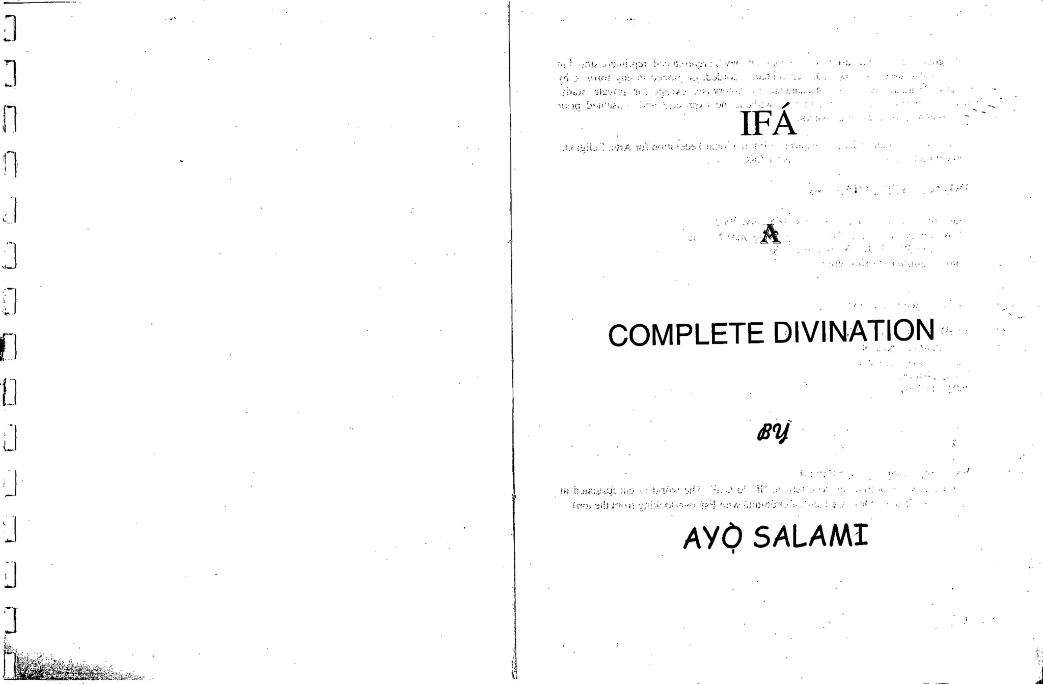Ifa-a-Complete-Divine salami 256 odus.pdf | Spirituality | Religion ...