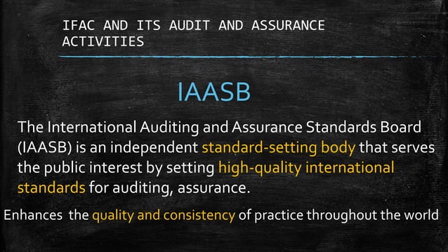 IFAC AND ICAEW And their Auditing activities | PDF | Business ...