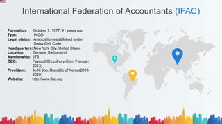 International Federation of Accountants-IFAC | PPTX