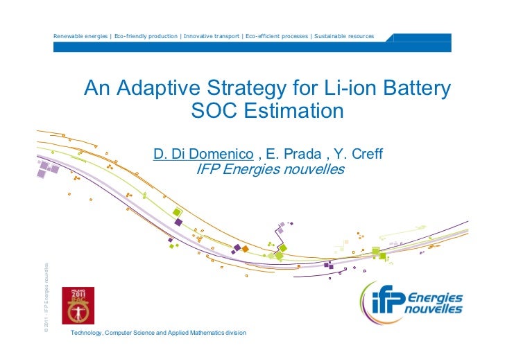 Bms State Of Charge Estimation For I Posted A Presentation Concerning…