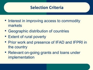 Ifad Ifpri Revised | PPT