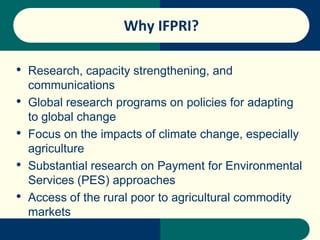 Ifad Ifpri Revised | PPT
