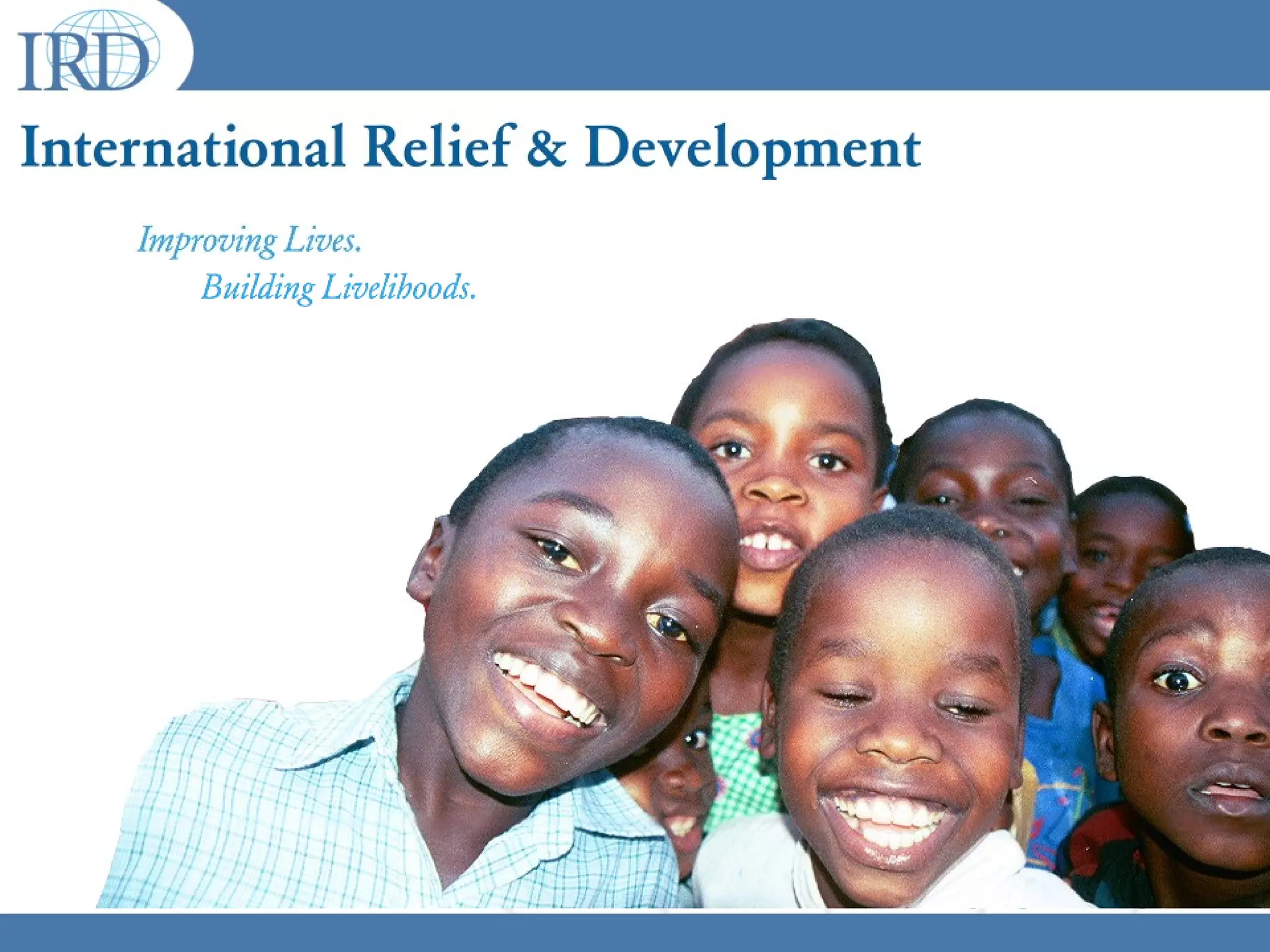 IRD Presentation at the 2010 International Food Aid & Development ...