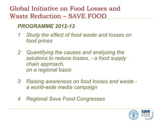 Global initiative on food loss and waste reduction | PDF