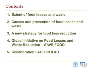 Global initiative on food loss and waste reduction | PDF