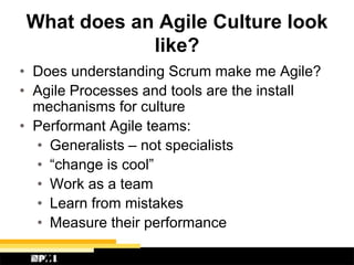 If agile is so great, why do we constrain it to software projects | PPTX