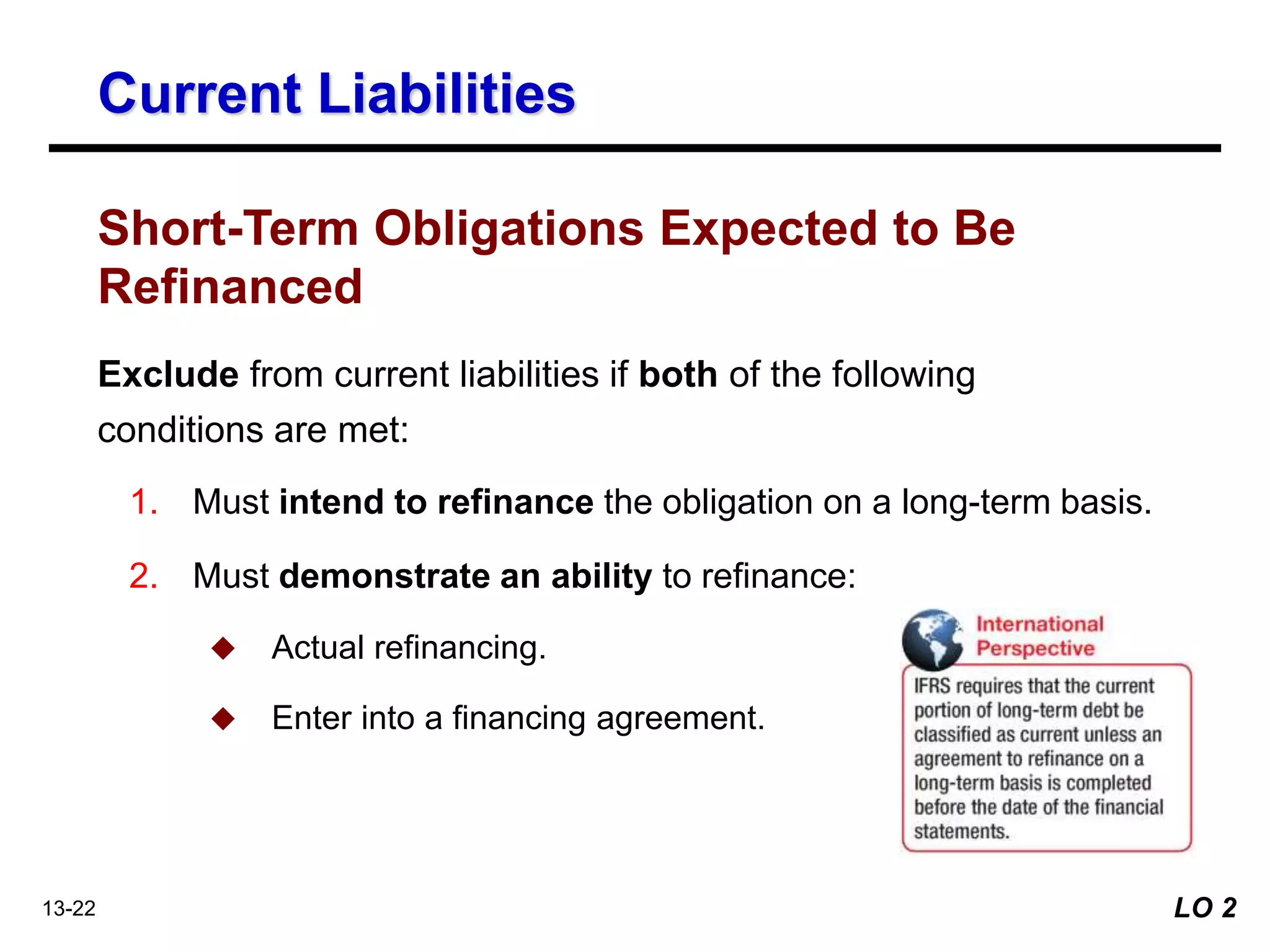 IFA II CH 1 Current Liab, Prov and Cont.ppt