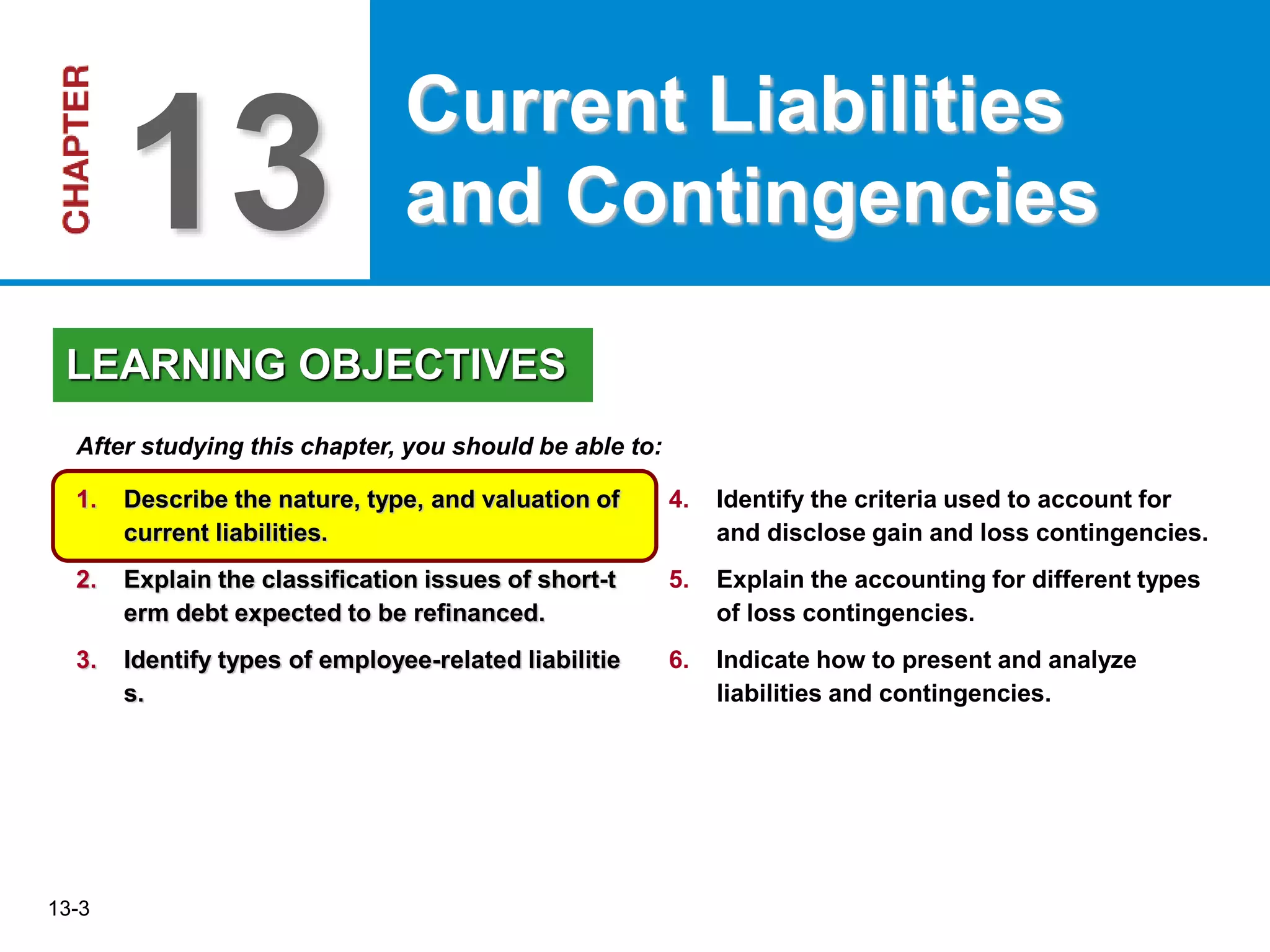 IFA II CH 1 Current Liab, Prov and Cont.ppt | Free Download