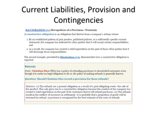 IFA Lecture 12 Current Liabilities, Provision and Contingencies.pptx