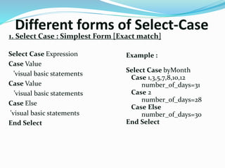 If and select statement | PPT
