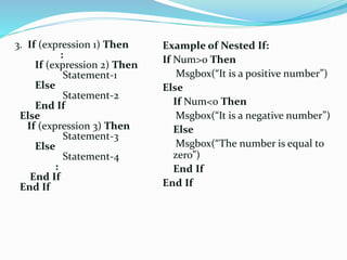 If and select statement | PPTX